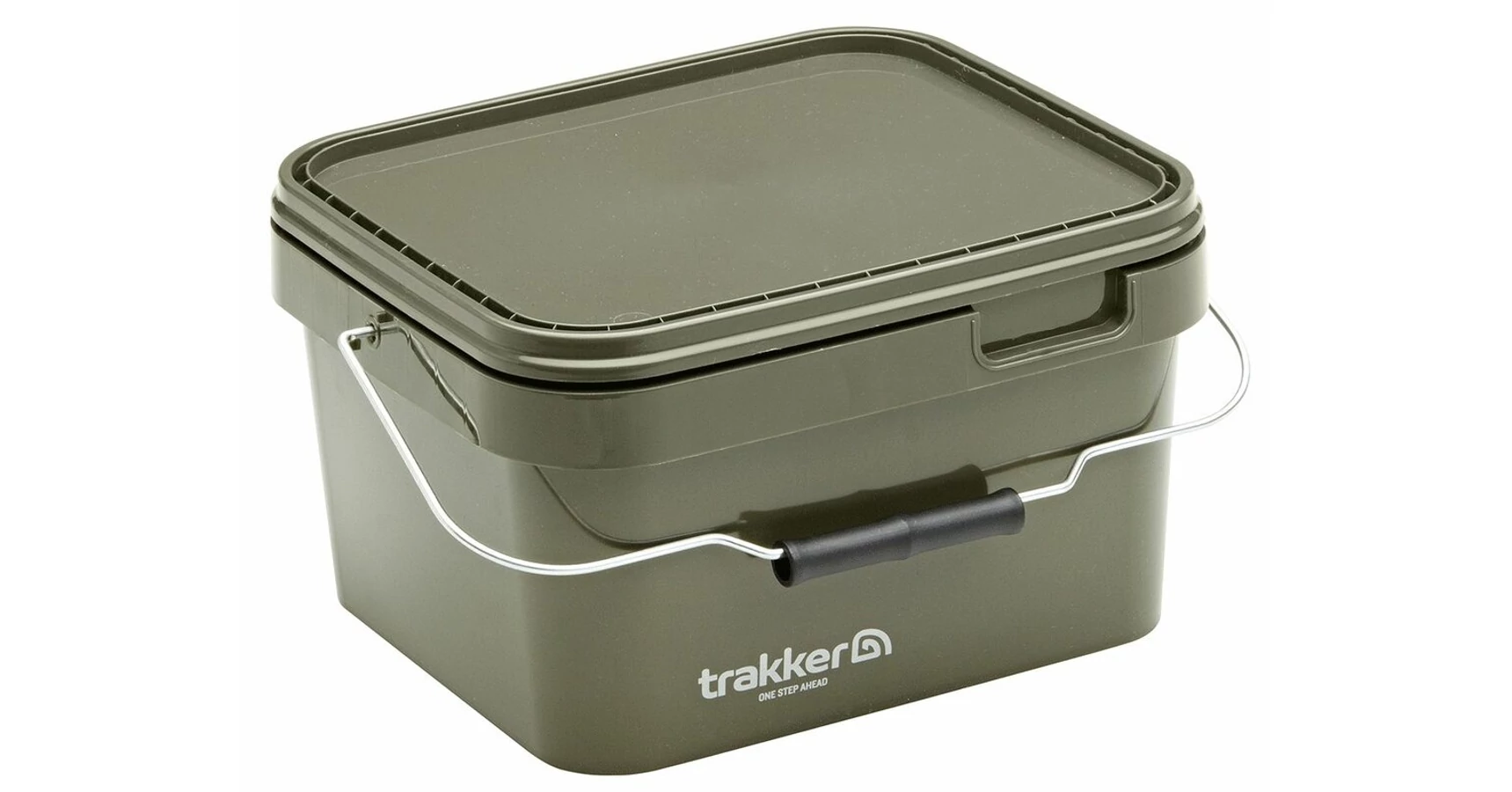 Trakker 5 Litre Olive Square Containers - 5 liters szögletes műanyag ...
